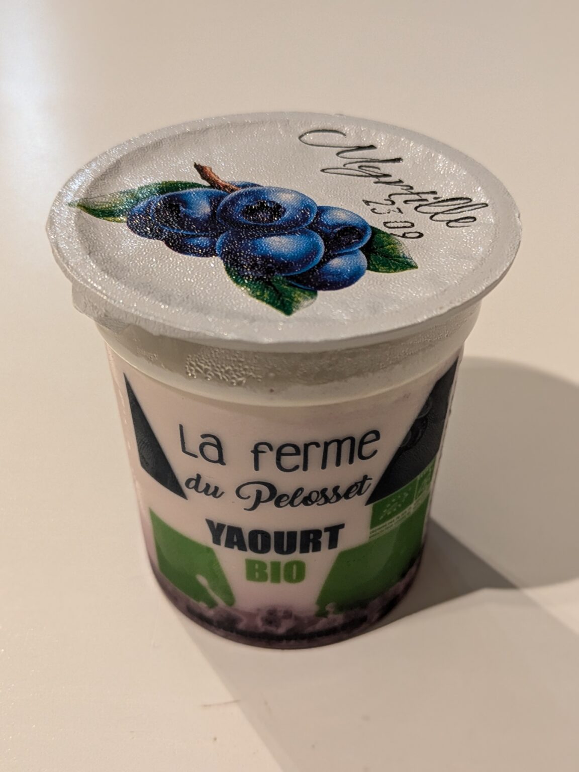 Yaourt confiture de myrtilles - Les Petits Plats de Tat